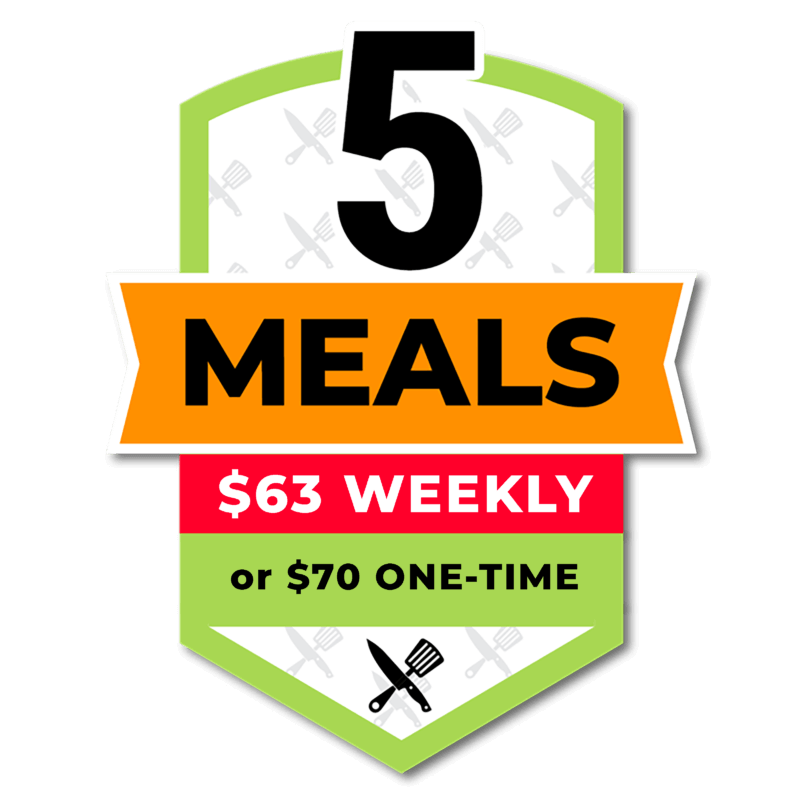 5 Meal Pack - Prep Success Meals